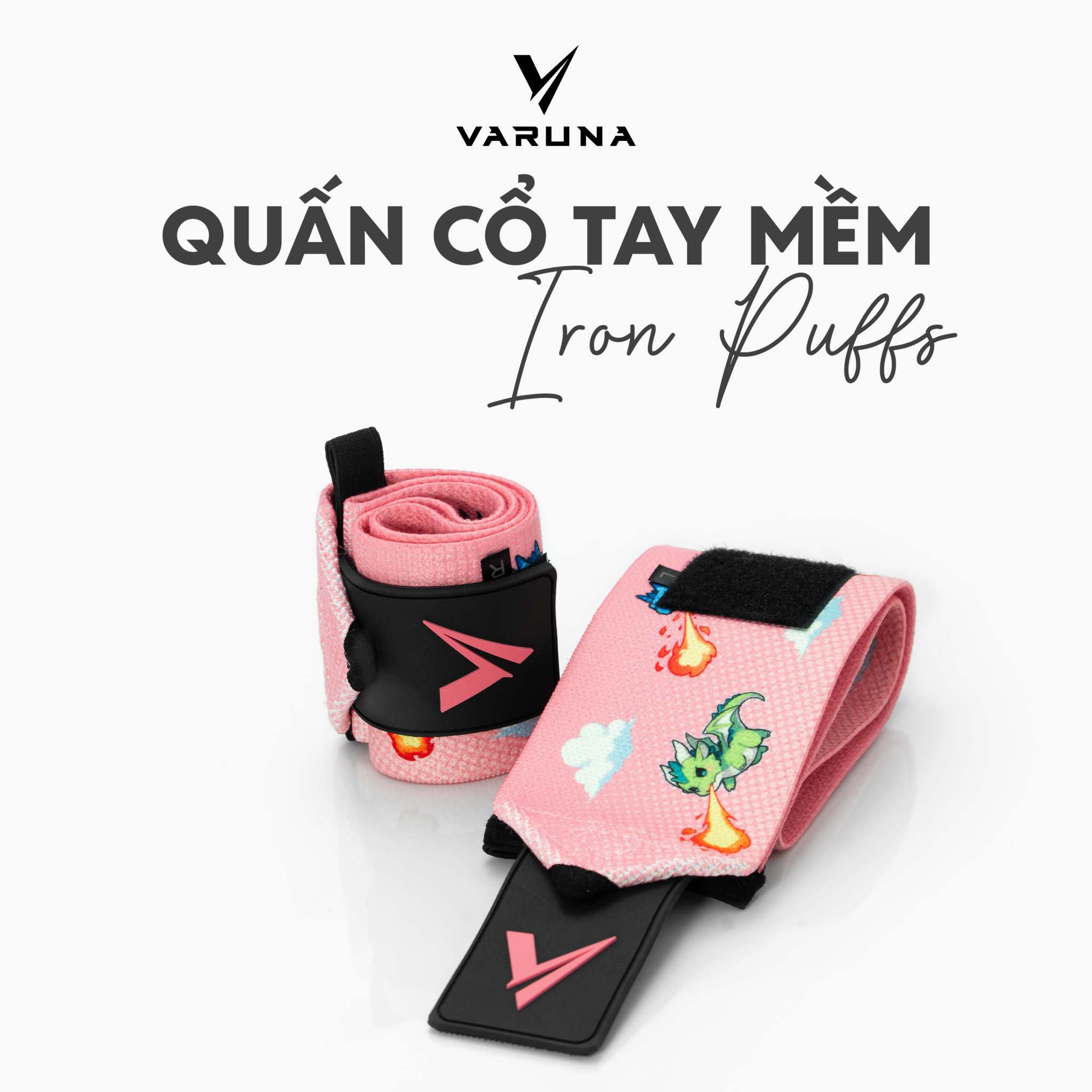 Quấn cổ tay mềm VARUNA Iron Puffs - Varuna SHOP